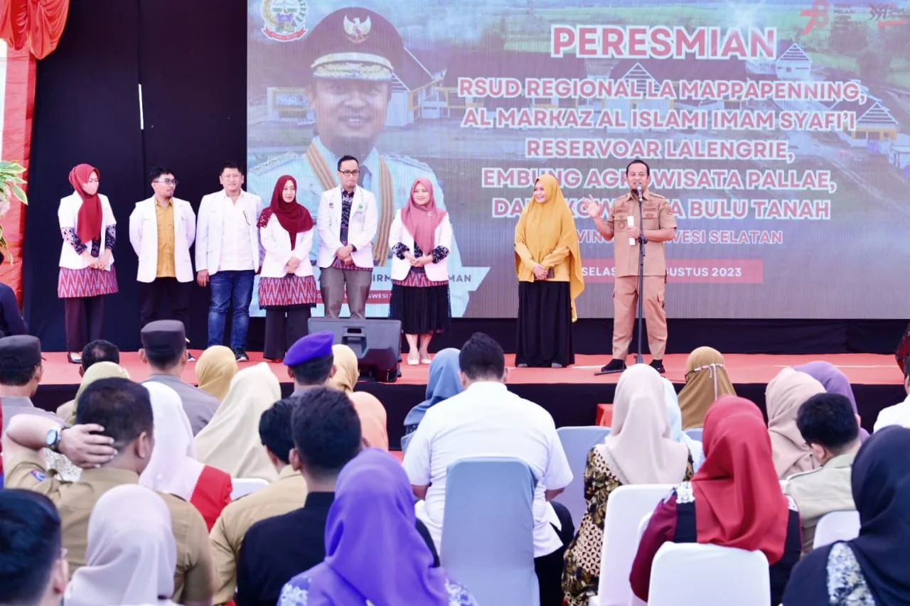Baru Diresmikan, RSUD Regional La Mappapenning Layani Pasien BPJS - NETRAL
